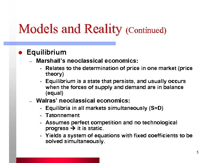 Modeling Issues in Macroeconomics Articles by Bell Hahn