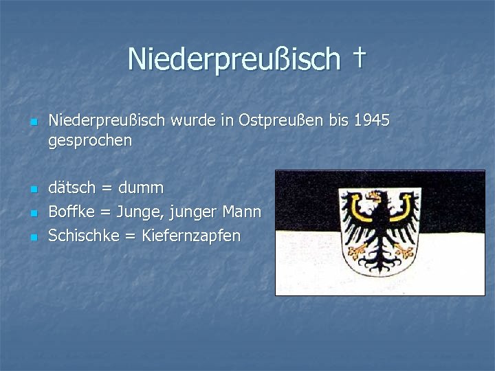 Die Germanische Sprachen Eine Präsentation von Julian D