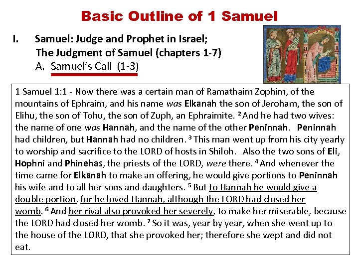 1 and 2 Samuel The Books of 1
