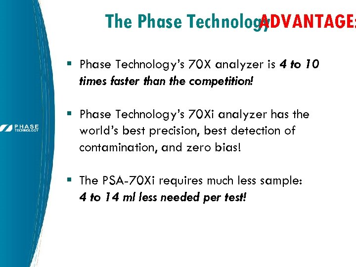 Phase Technology FPA-70 Xi Freeze Point Analyzer