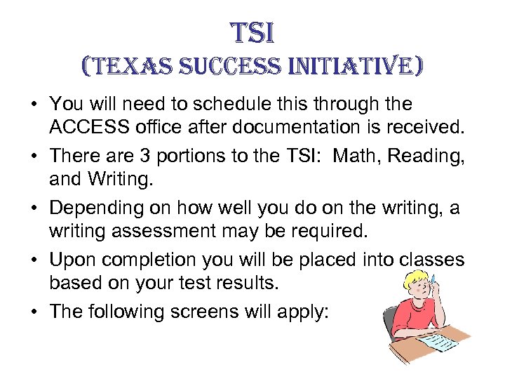 how to become a college student First