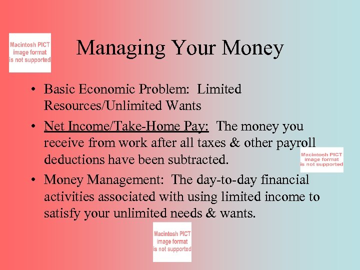 Money Management Chapter 16 Managing Your Money