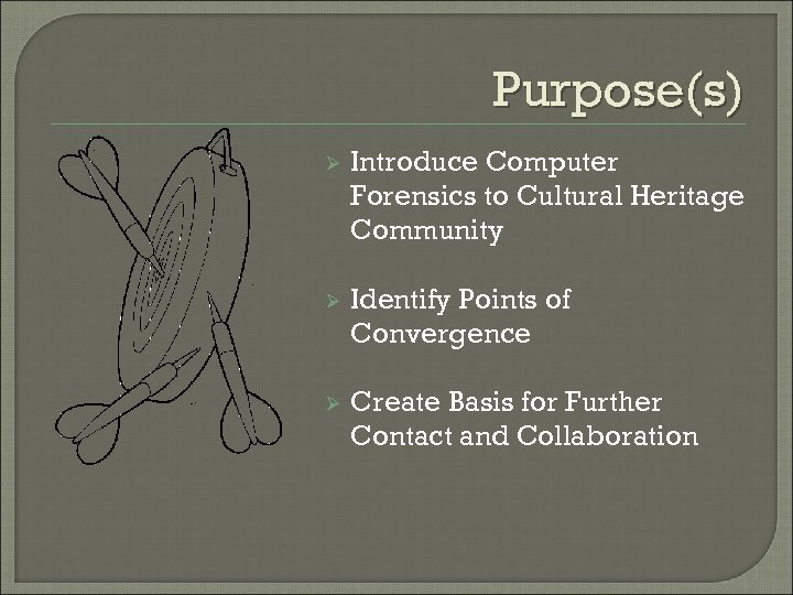 Computer Forensics and Cultural Heritage Matthew Kirschenbaum University