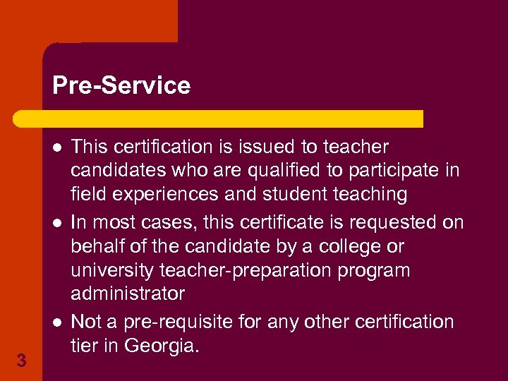 Tiered Certification and Ga TAPP Jeffrey Homan Ed