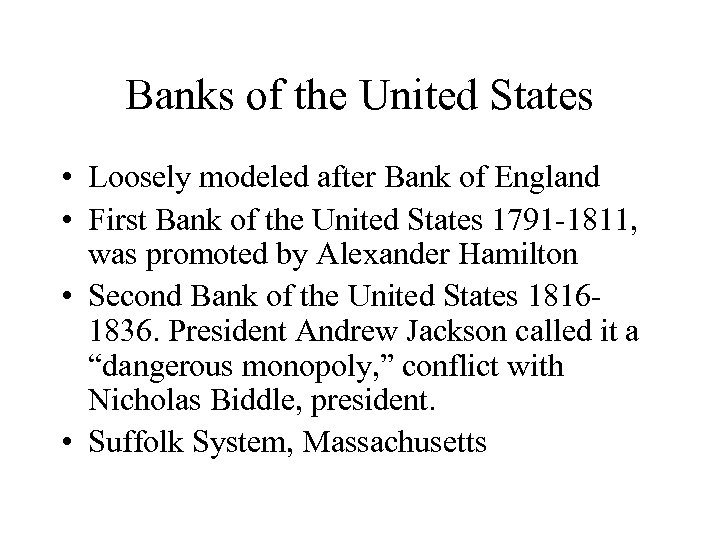 Lecture 14 Monetary Policy Bank of England