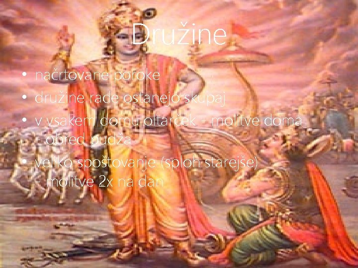 Hinduizem SVETOVNE RELIGIJE Uvod politeistična