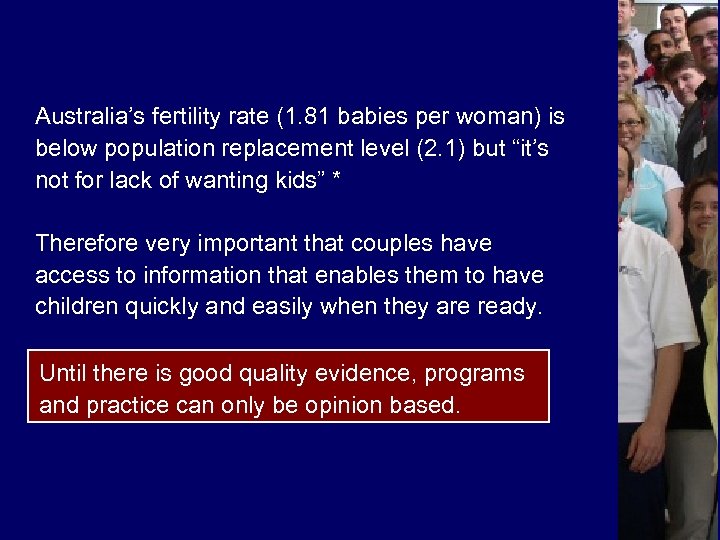 Australia s fertility rate 1 81 babies per woman
