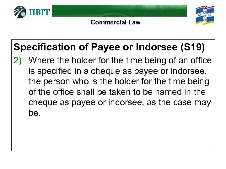 Commercial Law Guy Harley Bachelor of Law