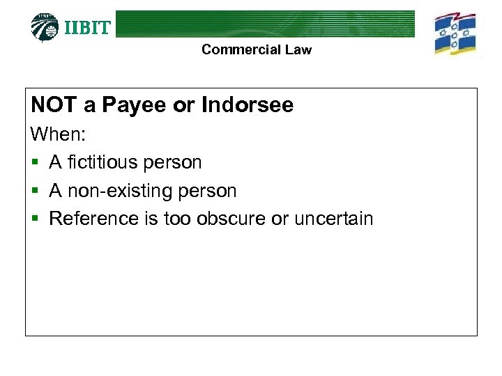 Commercial Law Guy Harley Bachelor of Law