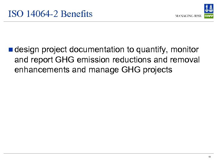 ISO 14064 Why Should You Care Presented