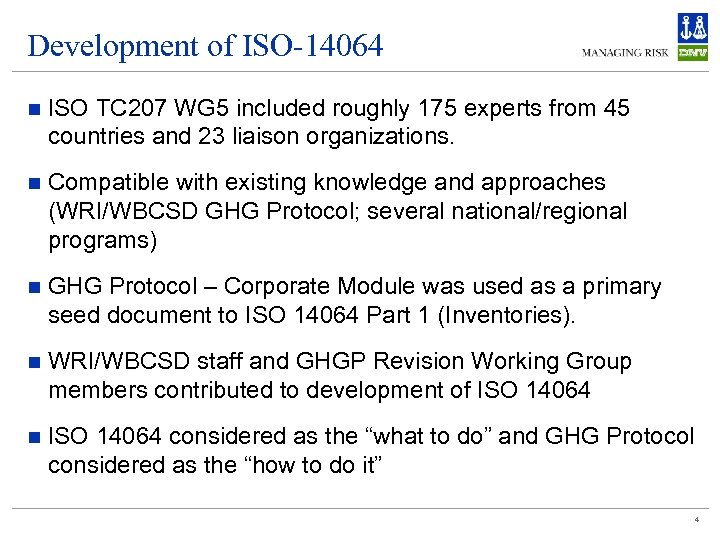 ISO 14064 Why Should You Care Presented