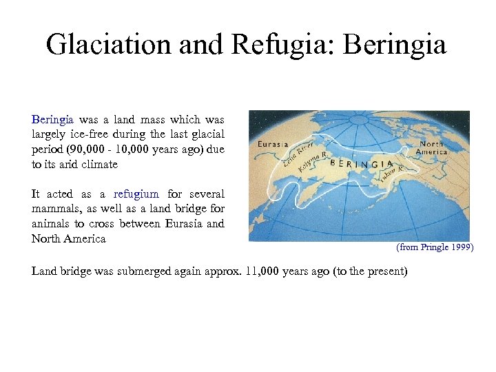 Lecture 5 Mammal Zoogeography 145 MY JURASSIC
