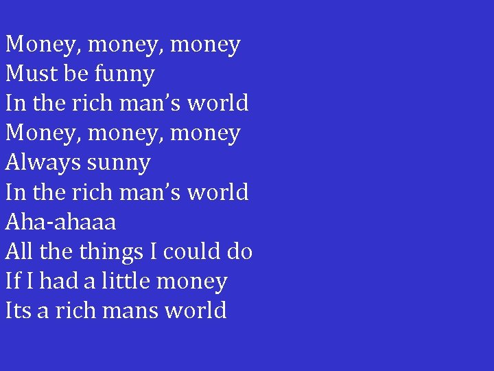 Money I work all night I work all