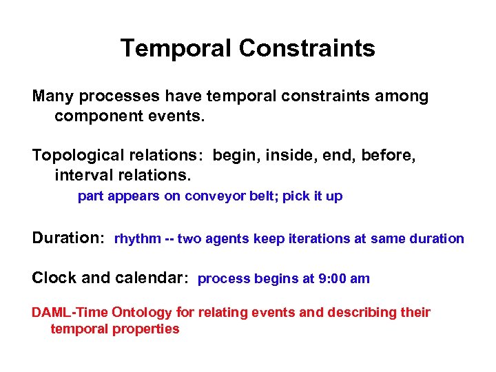 Ontologies for the Semantic Web Services and Events