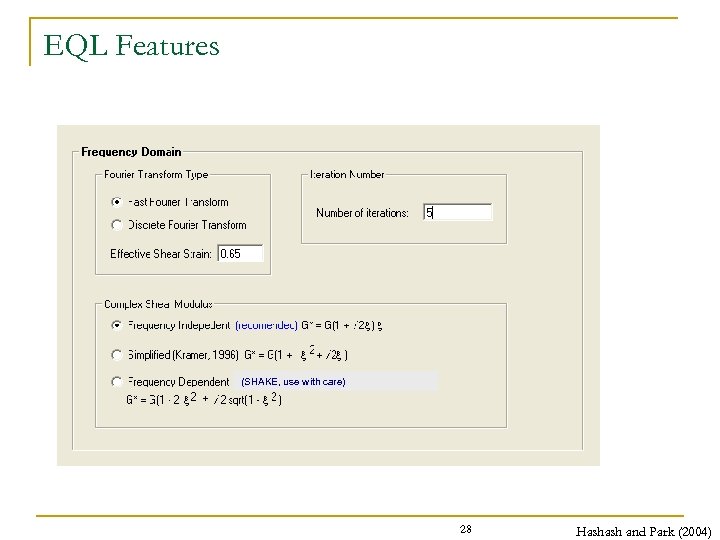 Youssef Hashash Associate Professor In collaboration with Duhee