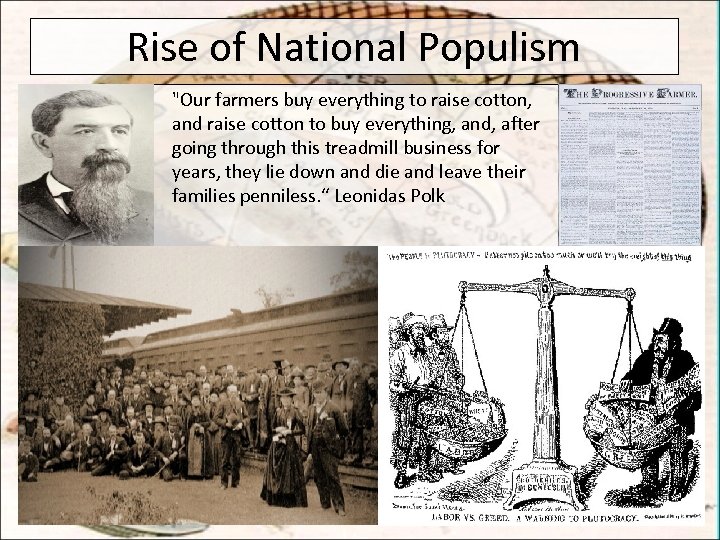 The Rise of Populism The Little Man Speaks
