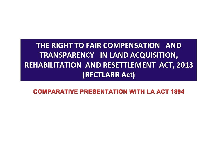 THE RIGHT TO FAIR COMPENSATION AND TRANSPARENCY IN